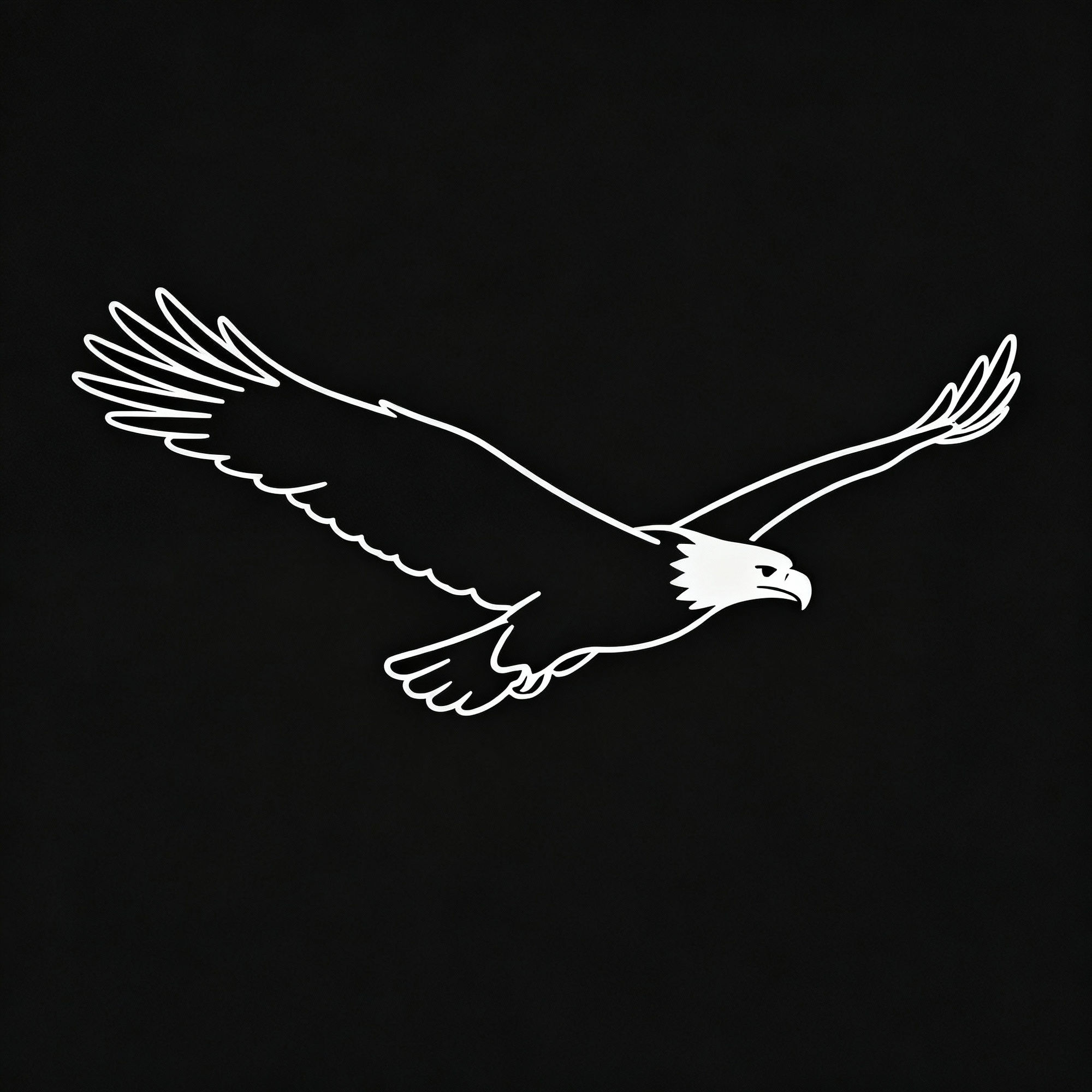 Simple Eagle Drawings - Easy AI Art