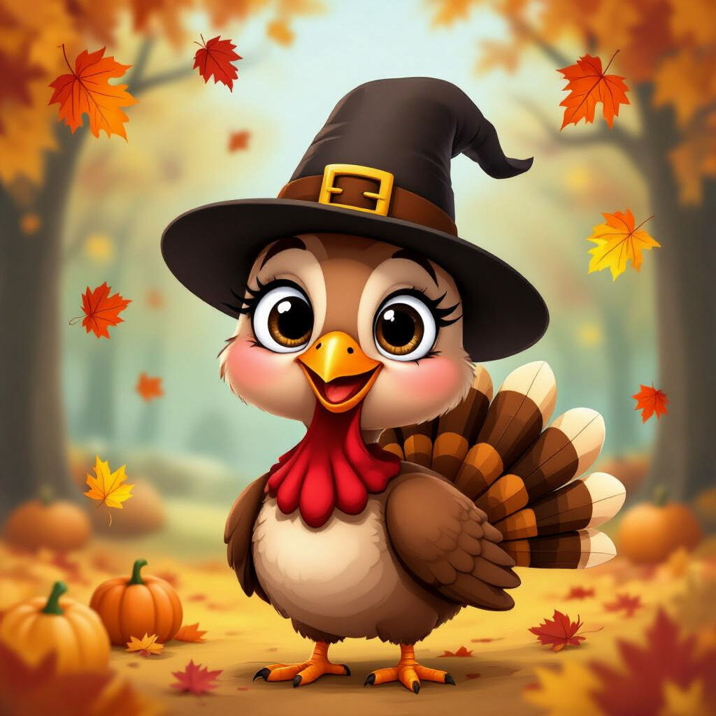 Turkey Pictures Cartoon - Create Your Own Cartoon Turkey Art