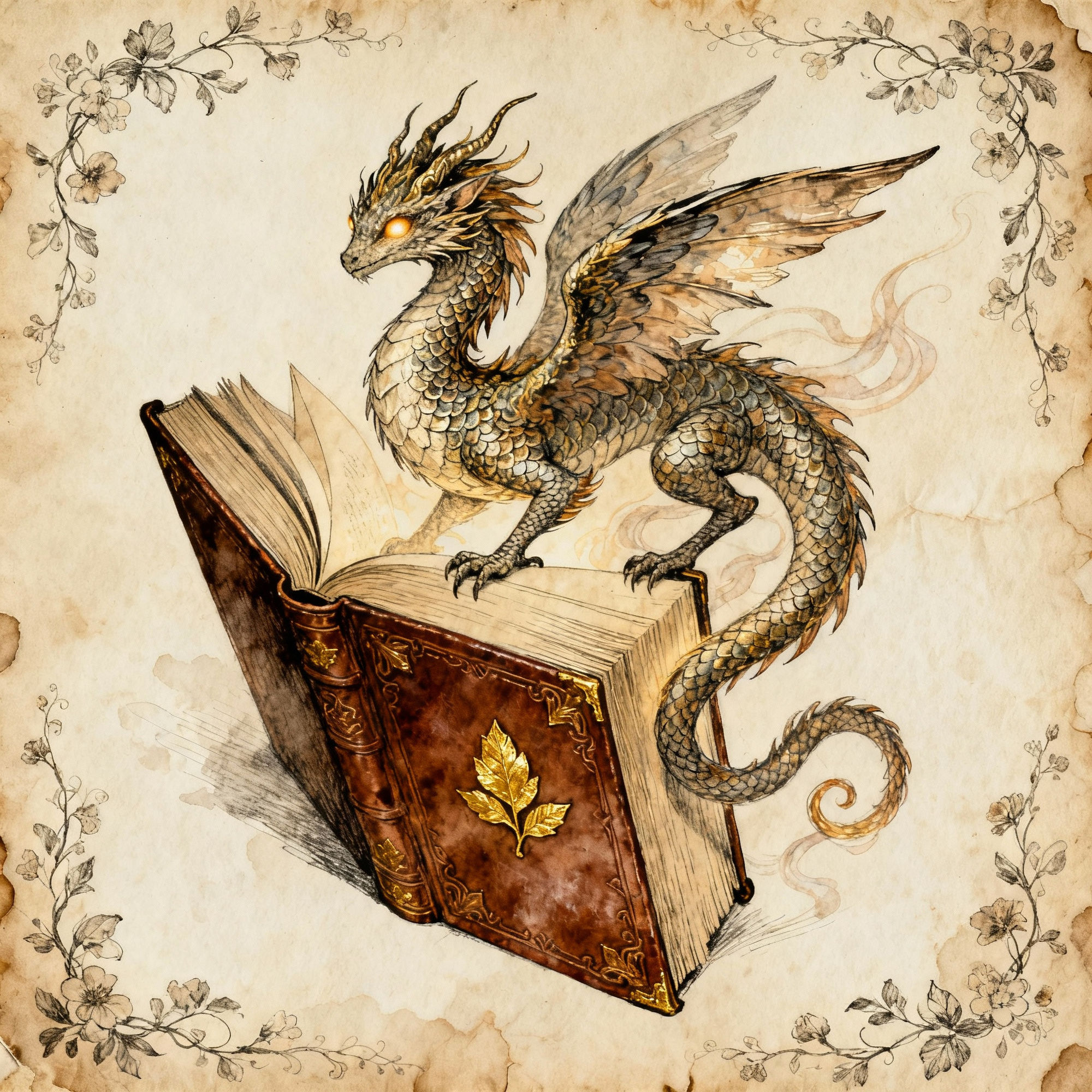 Book Page Art - Create Unique Designs With AI