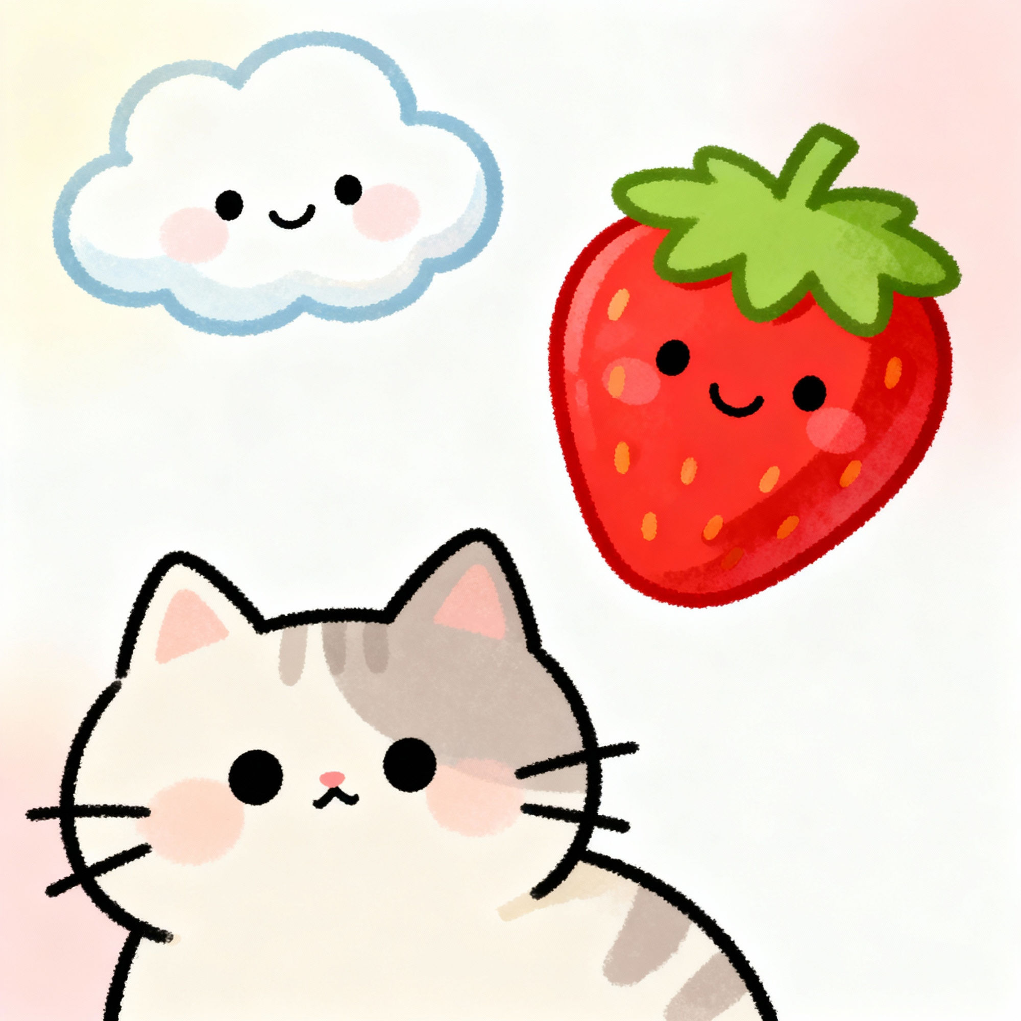 Easy Cute Kawaii Drawings - AI Art Generator
