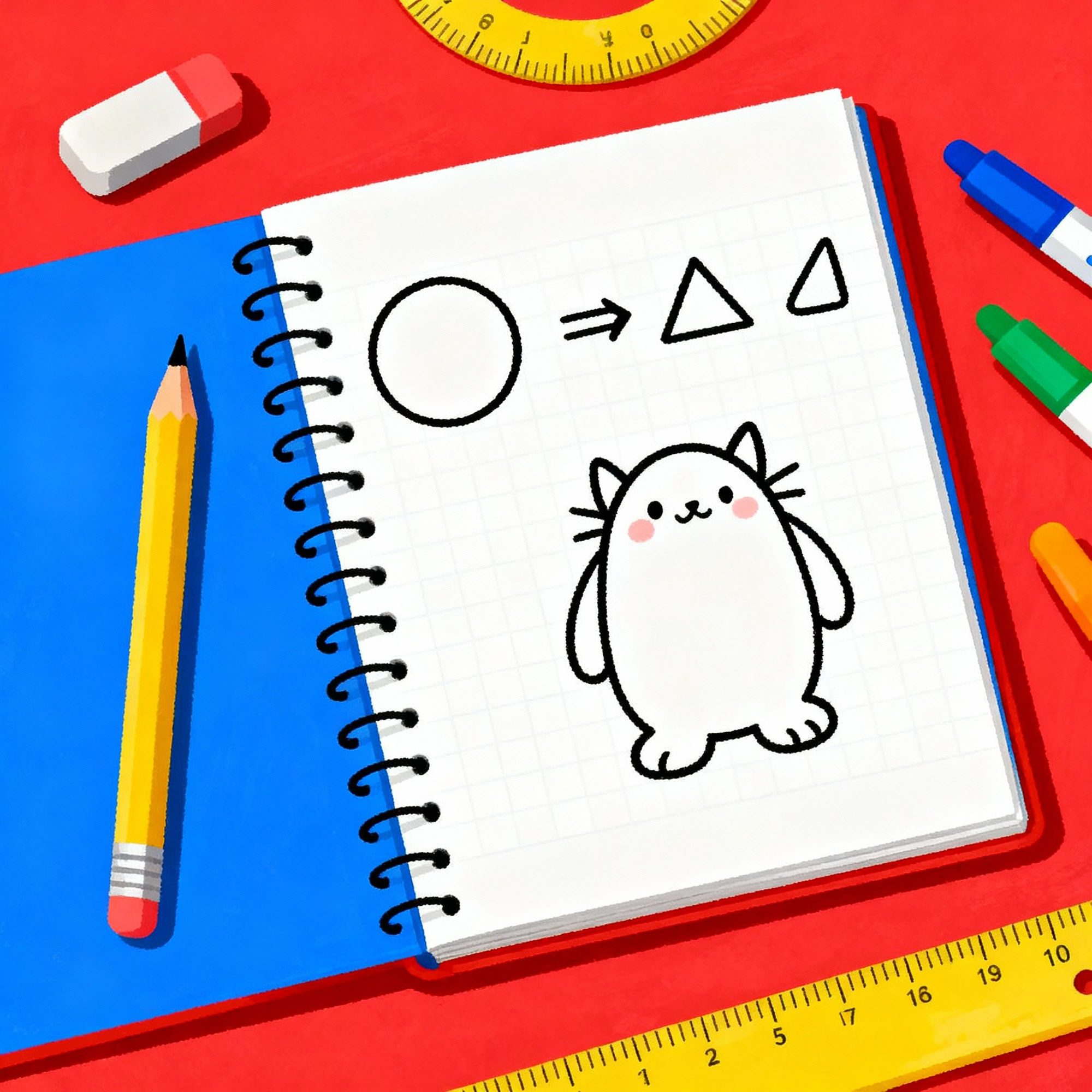 Easy Drawing Step By Step - AI Art Tutorials