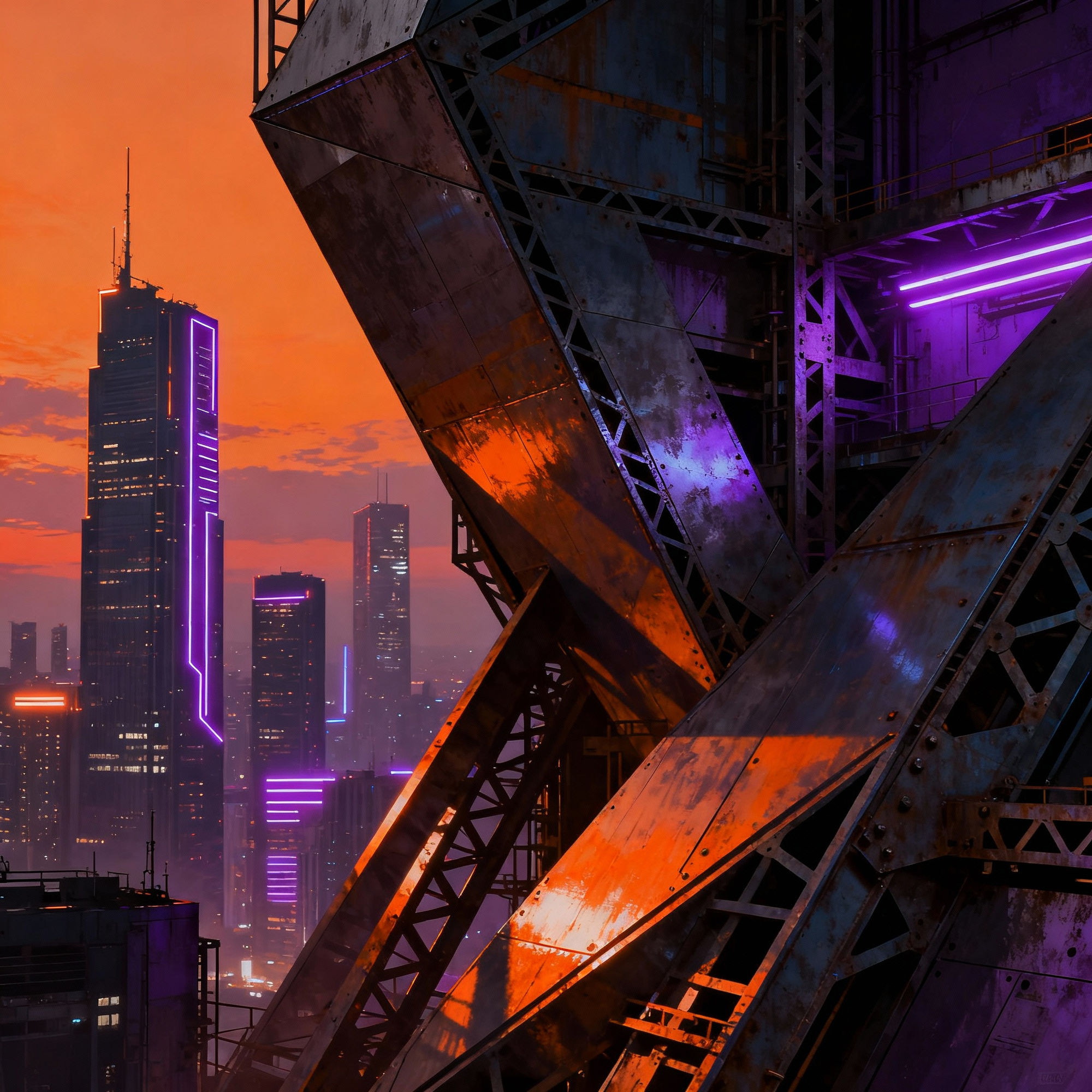 Steel Drawing Art Gallery - AI Generated