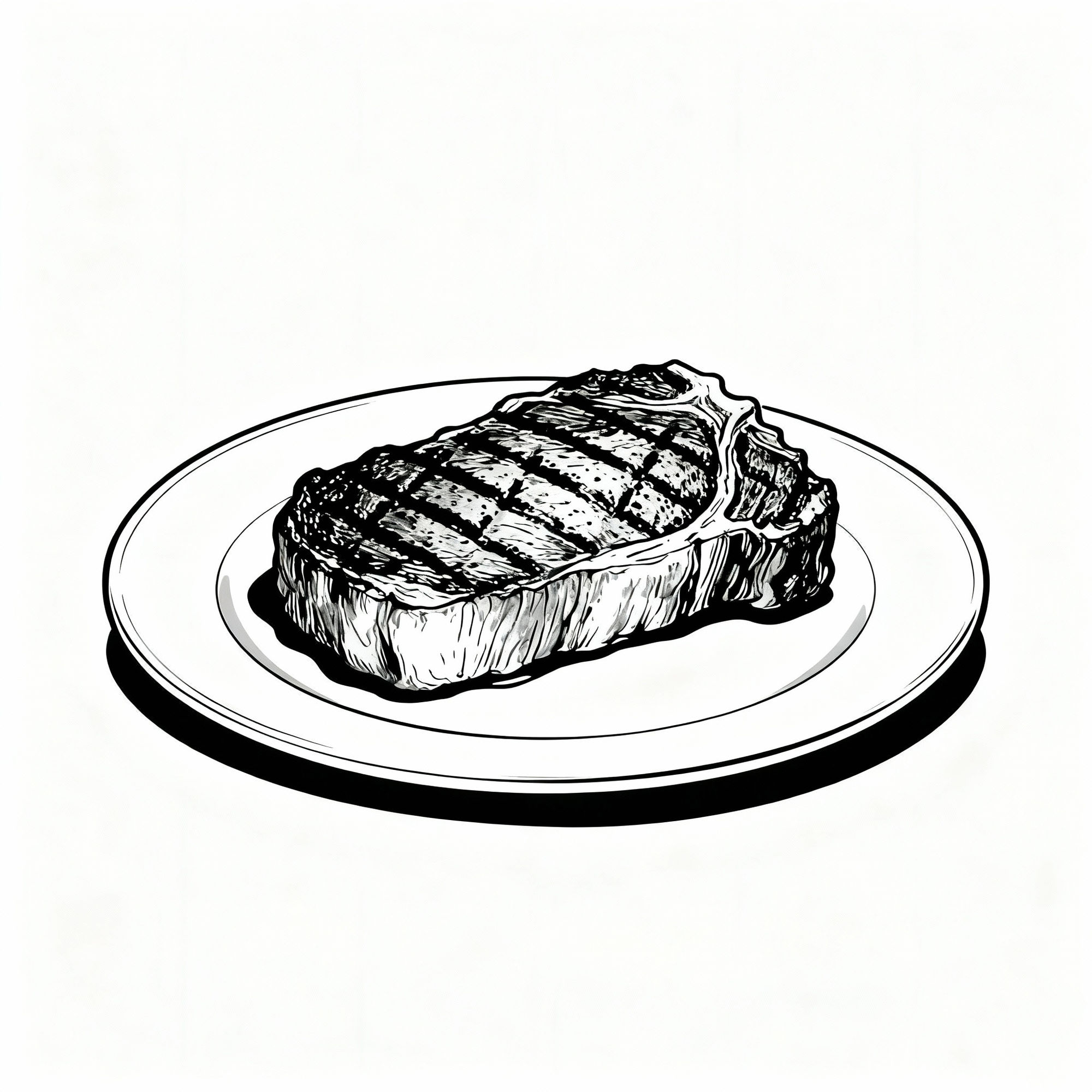 Steak Easy Drawing - Create Delicious Art