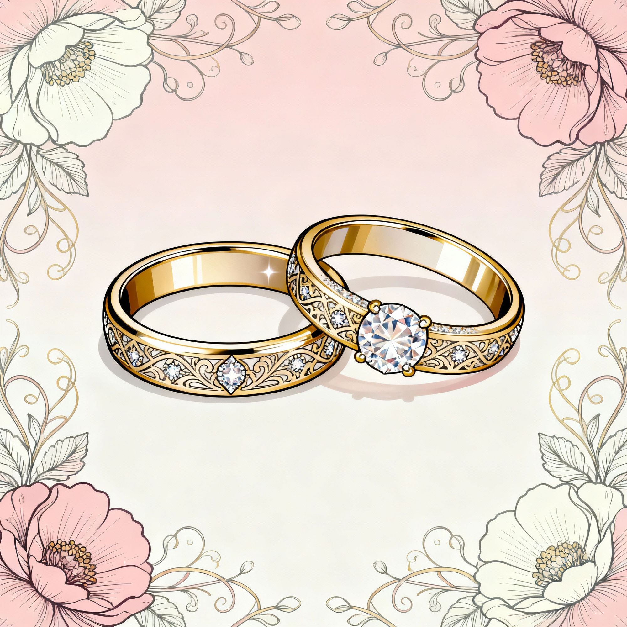 Wedding Ring Clip Art - Create Yours With AI