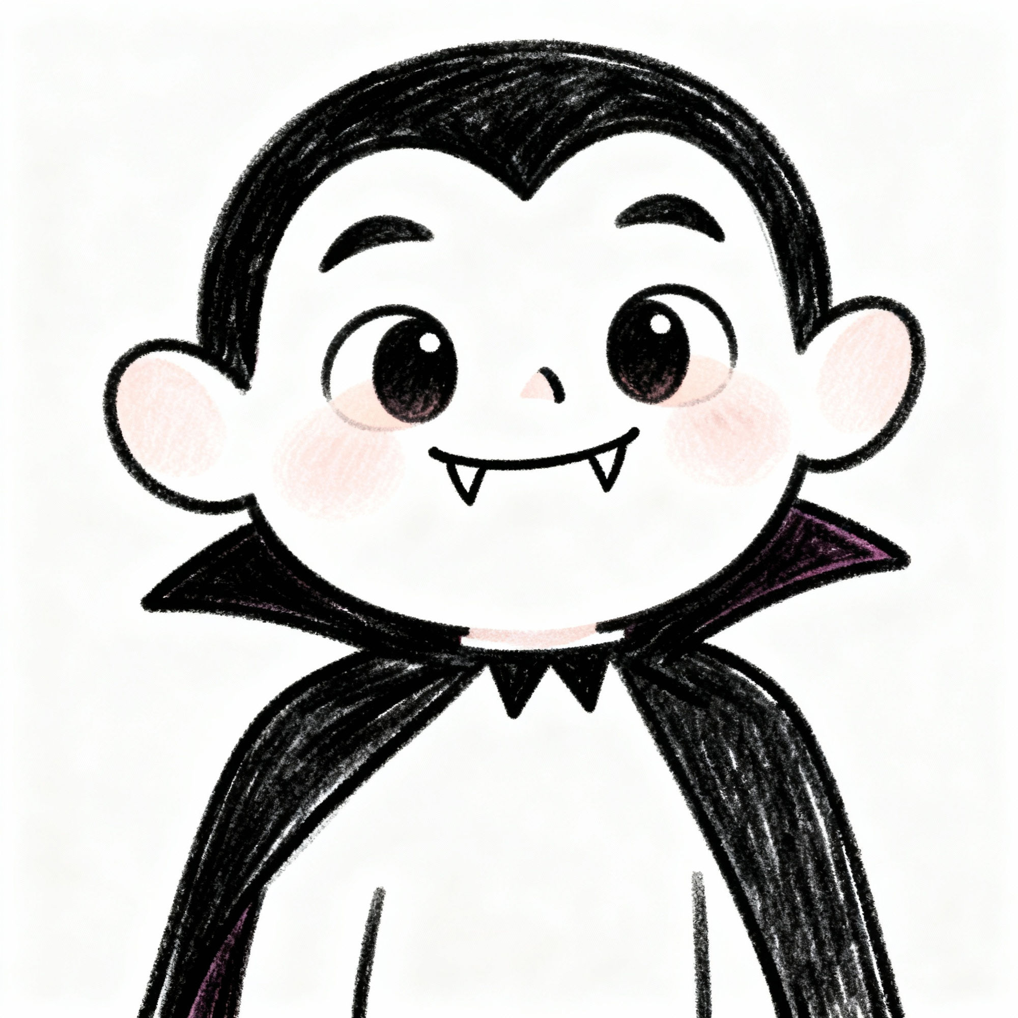 Easy Vampire Drawing - AI Art Generator