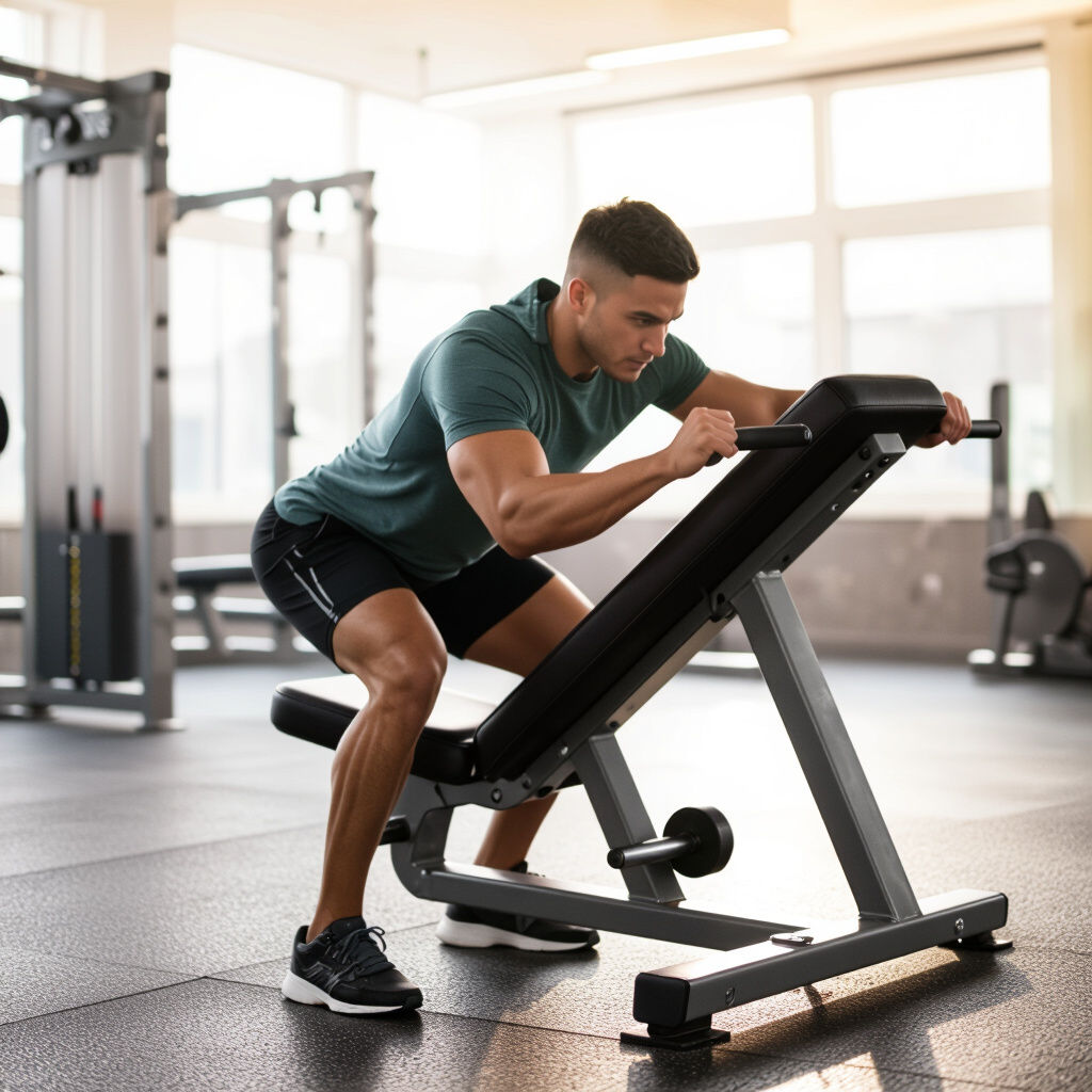 Incline Chest Press Machine Images - AI Generated Visuals