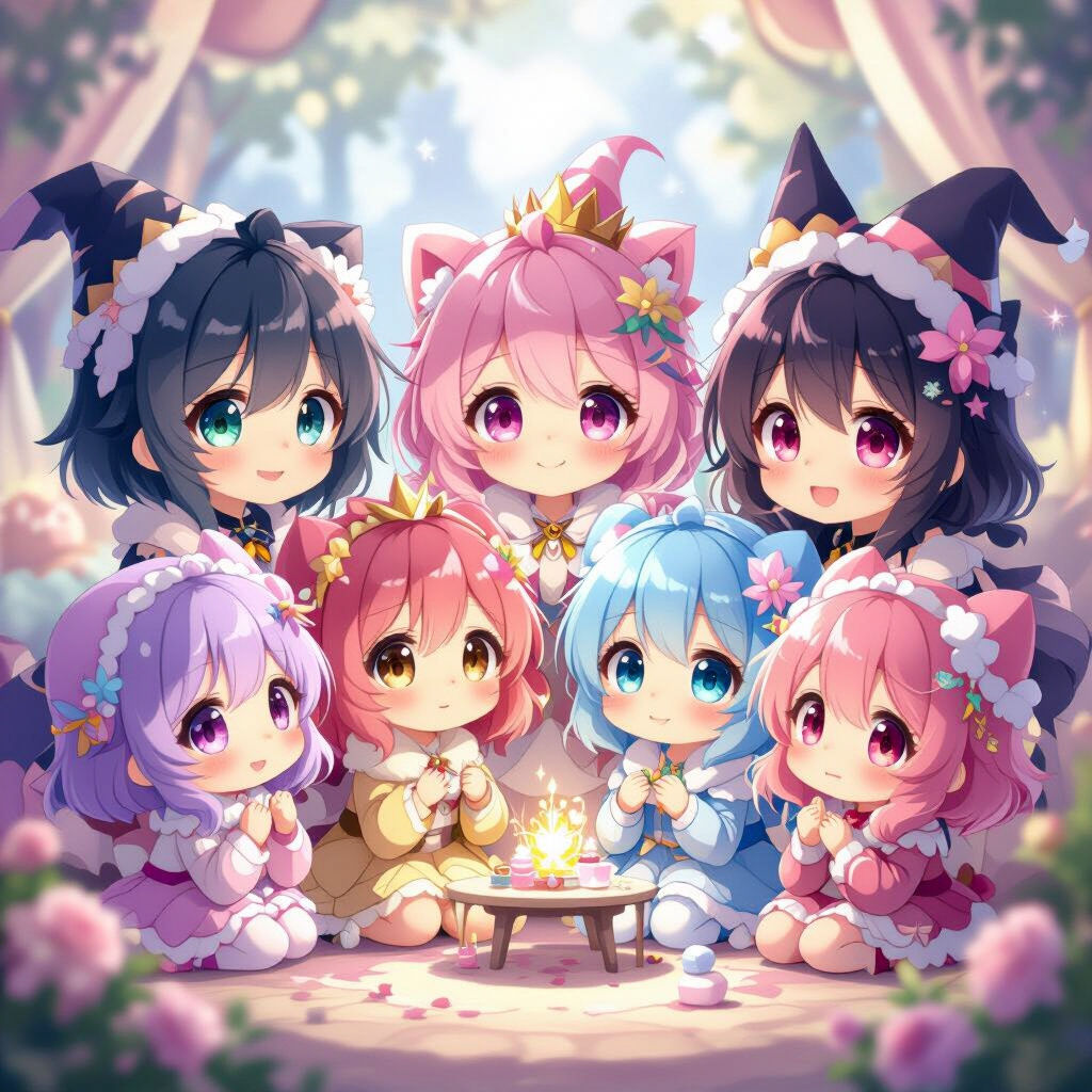 Cute Anime Drawings - Create Your Own Anime Art With AI