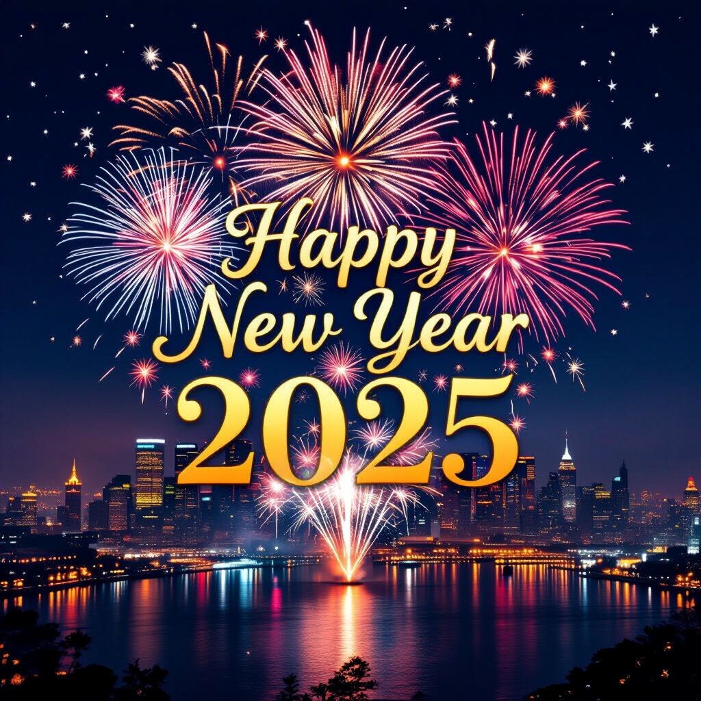 New Year Greetings 2025 Images - Create Festive AI Art