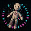 Voodoo Doll Drawings - AI Generated Art