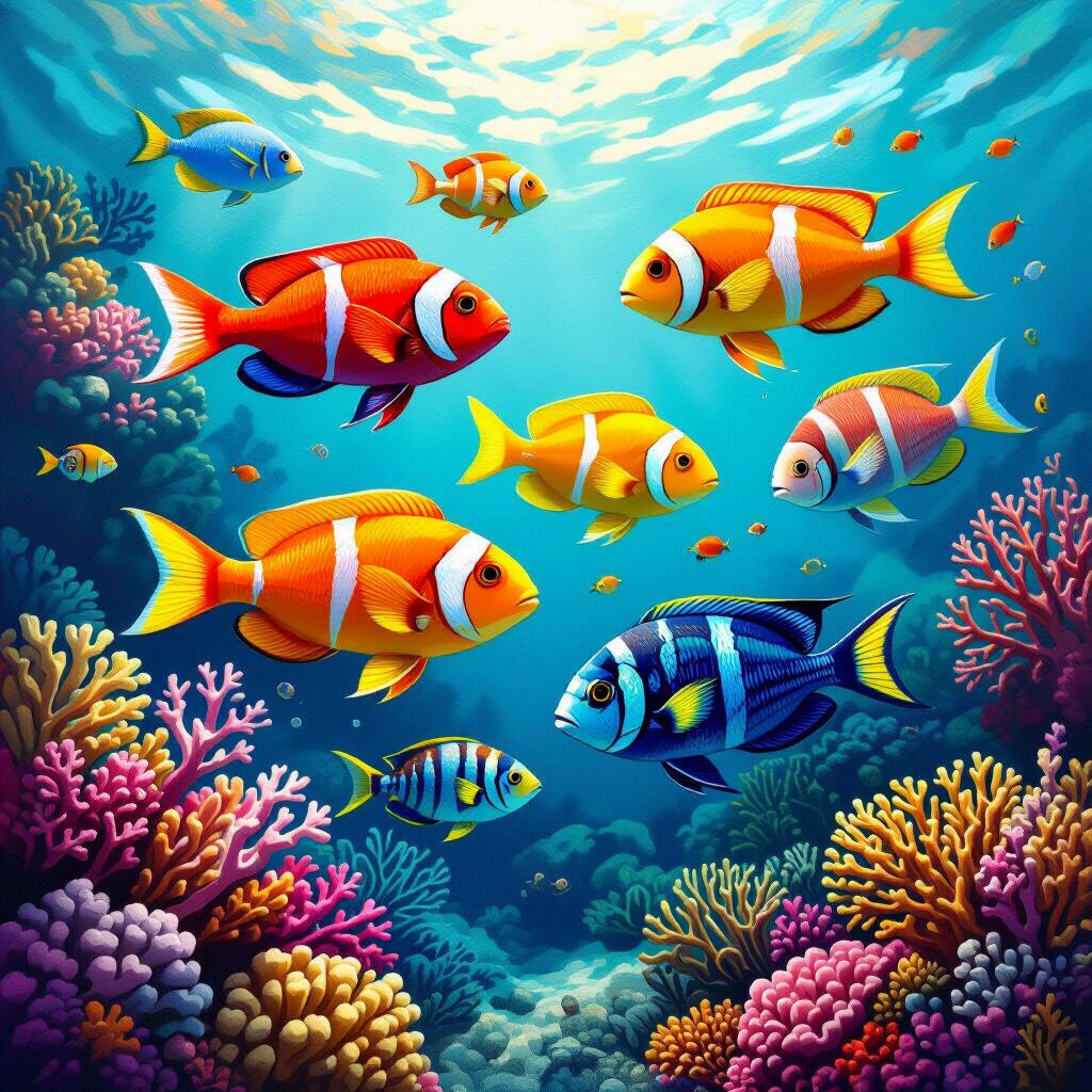 Fish Wall Art - Create Unique Aquatic Designs With AI