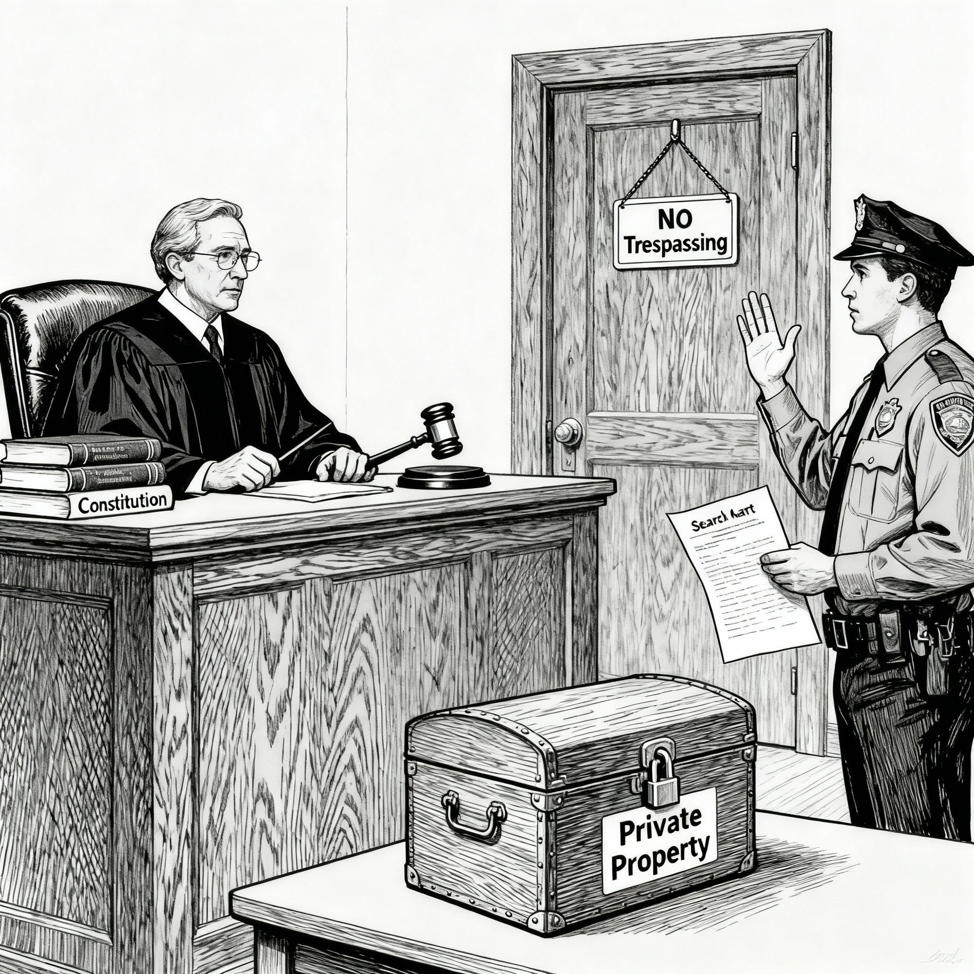 4th Amendment Drawings - Create Your Own AI Art