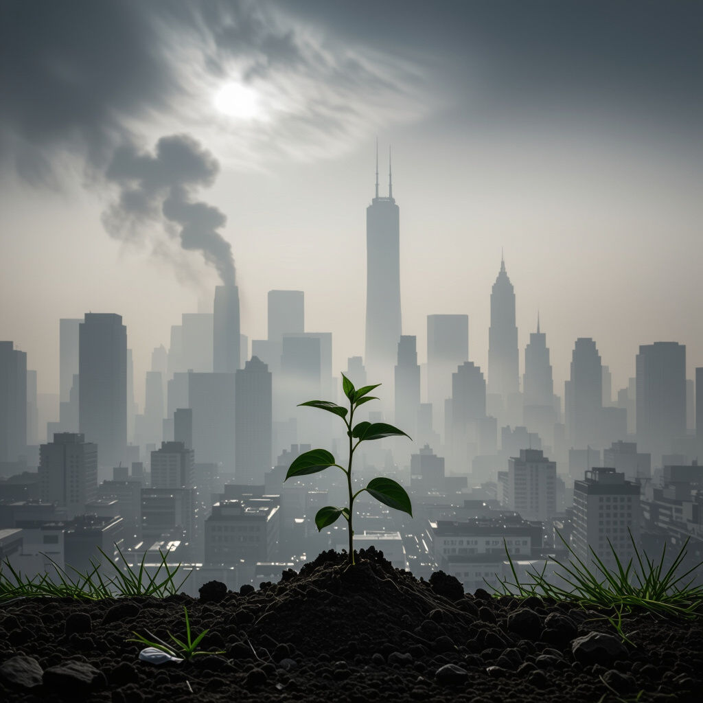 Air Pollution Pictures - AI Generated Visuals