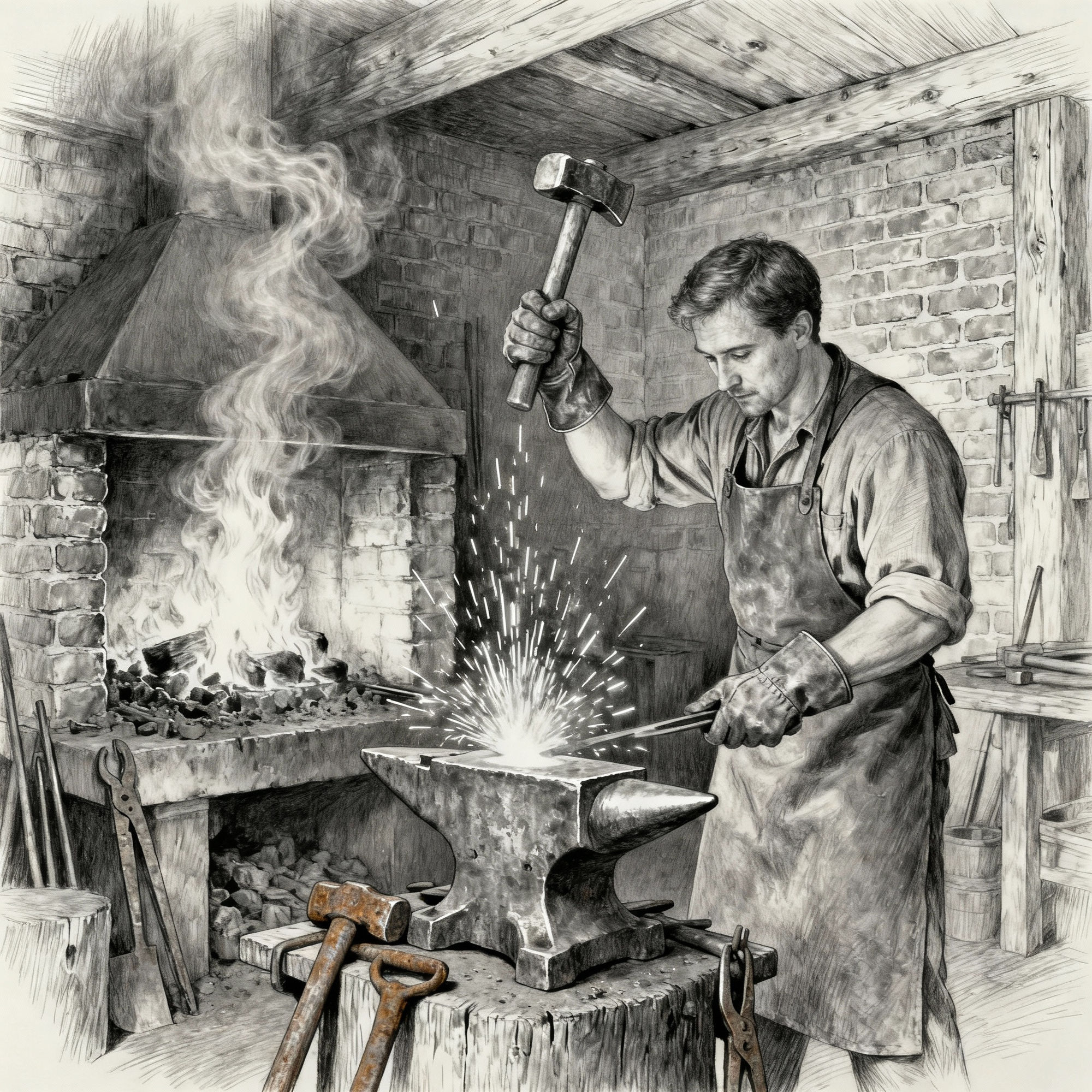 AI Blacksmith Drawings - Create Your Own Art