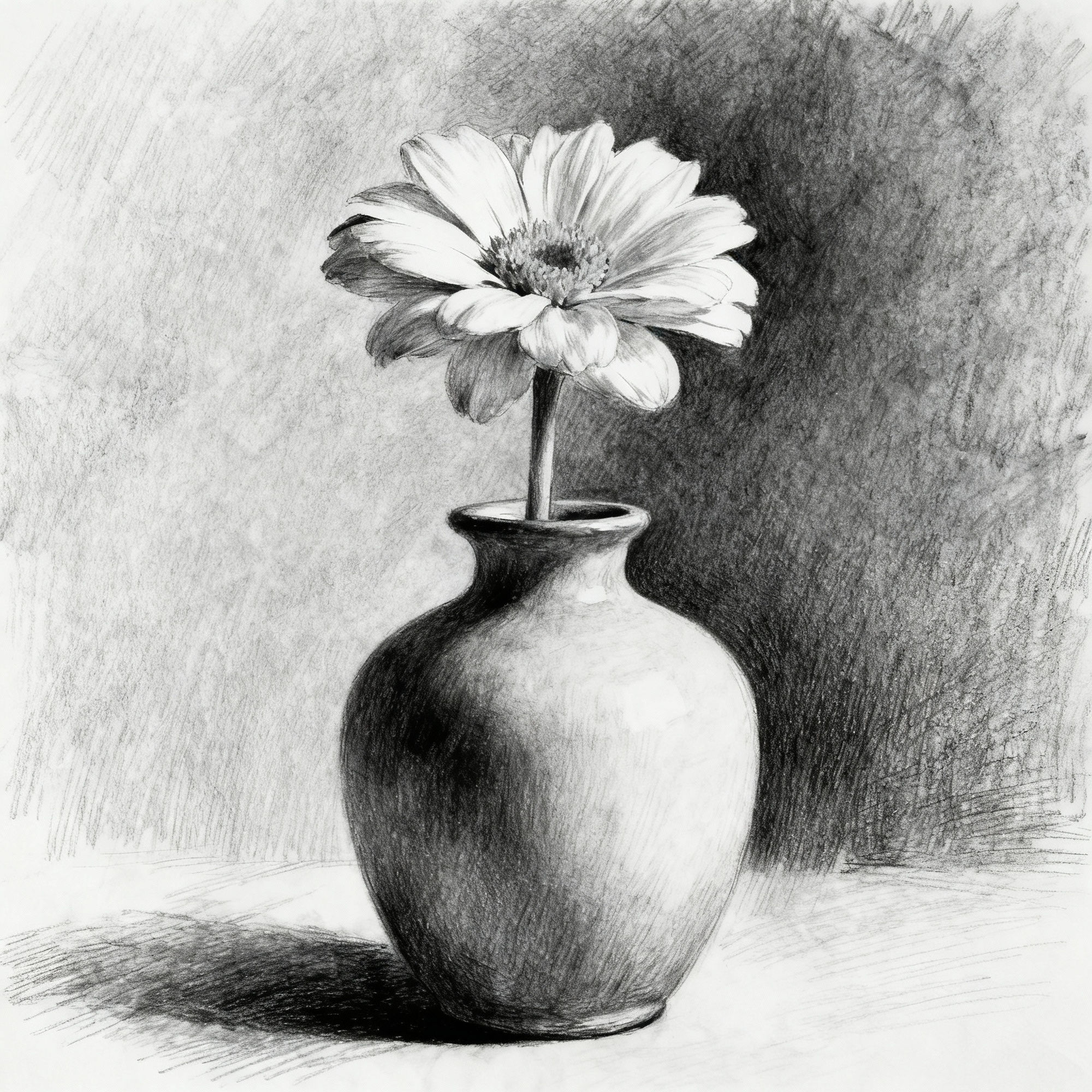 Easy Charcoal Pencil Drawings - AI Generated Art
