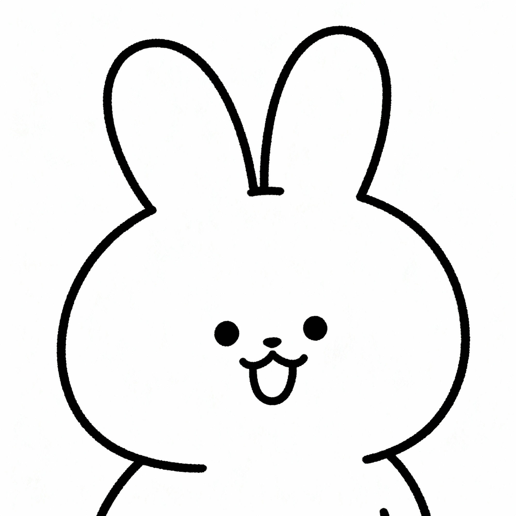 Outline Rabbit Drawings - Generate Unique Art With AI
