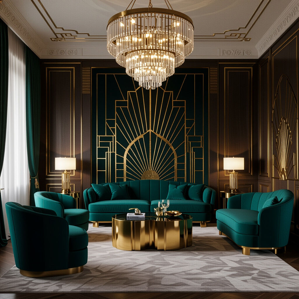 Art Deco Decor - AI Generated Ideas