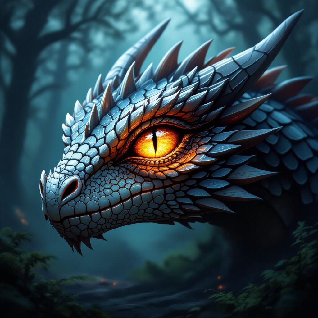 Dragon Eye Art - Create Your Own AI Dragon Eyes