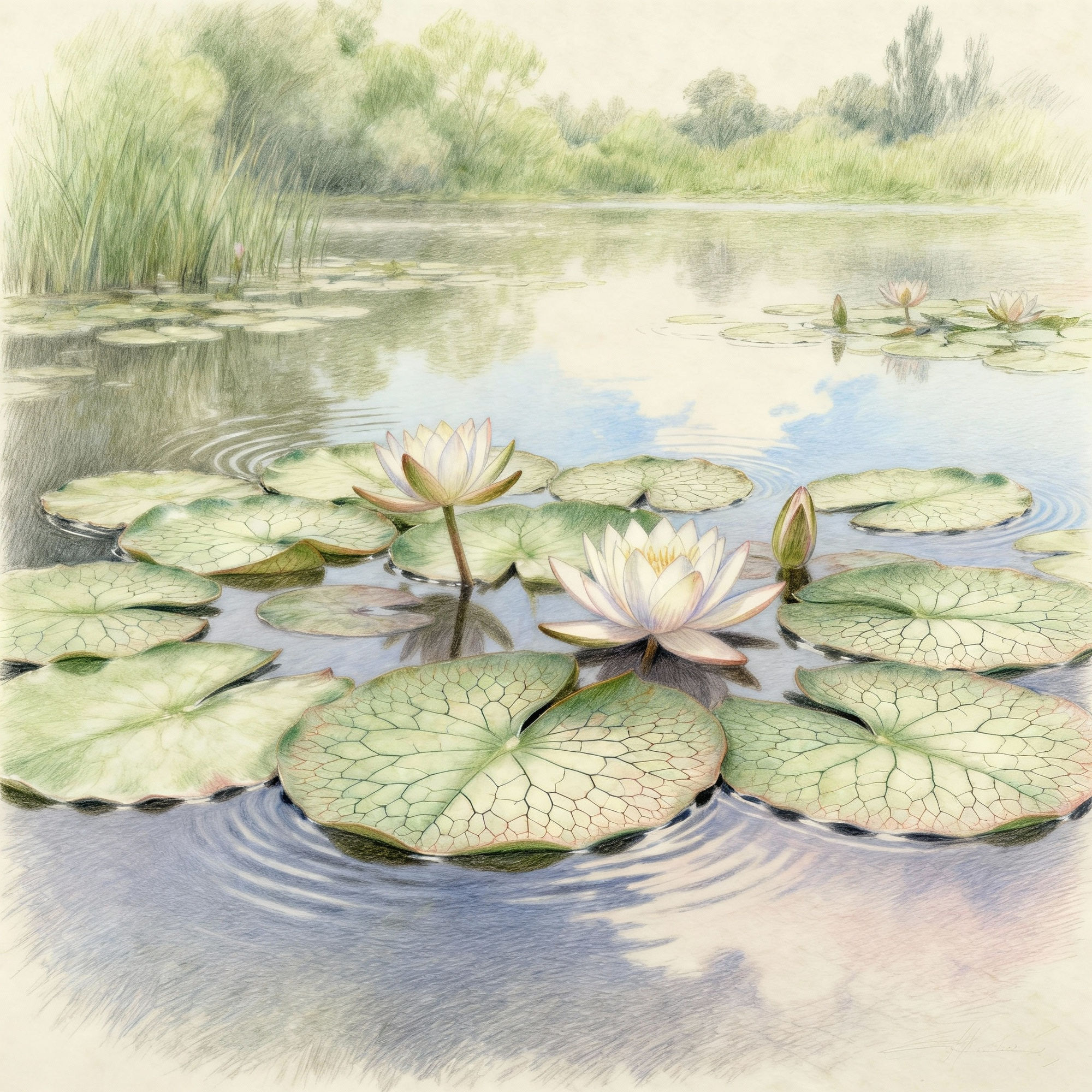 Lilypad Drawings - Create Your Own AI Art
