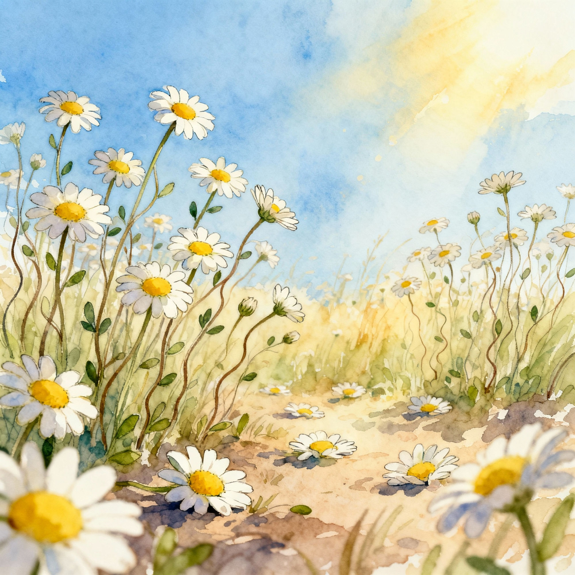Daisy Drawings - AI Art Generator