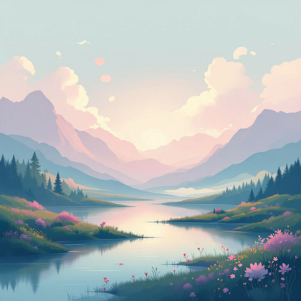 Aesthetic Desktop Wallpapers - AI Generated & Customizable