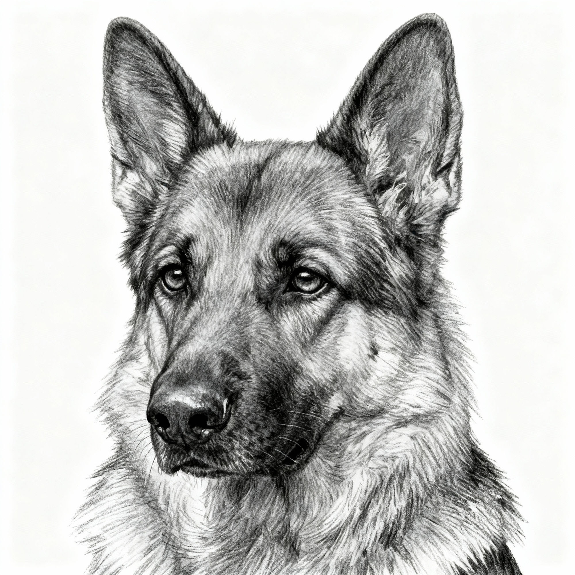 AI Dog Head Drawings - Browse & Create Unique Art