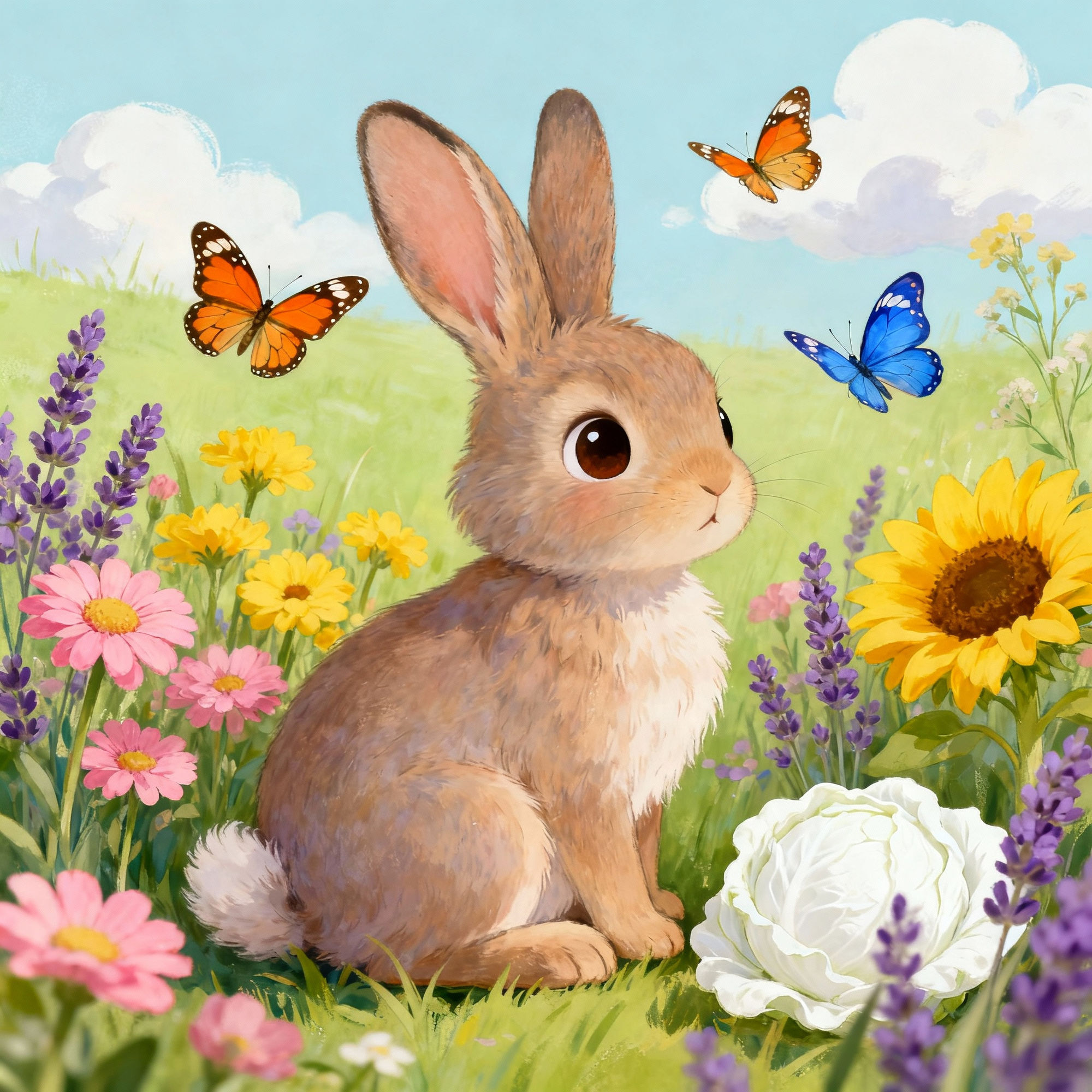Bunny Drawings For Kids - Adorable AI Art