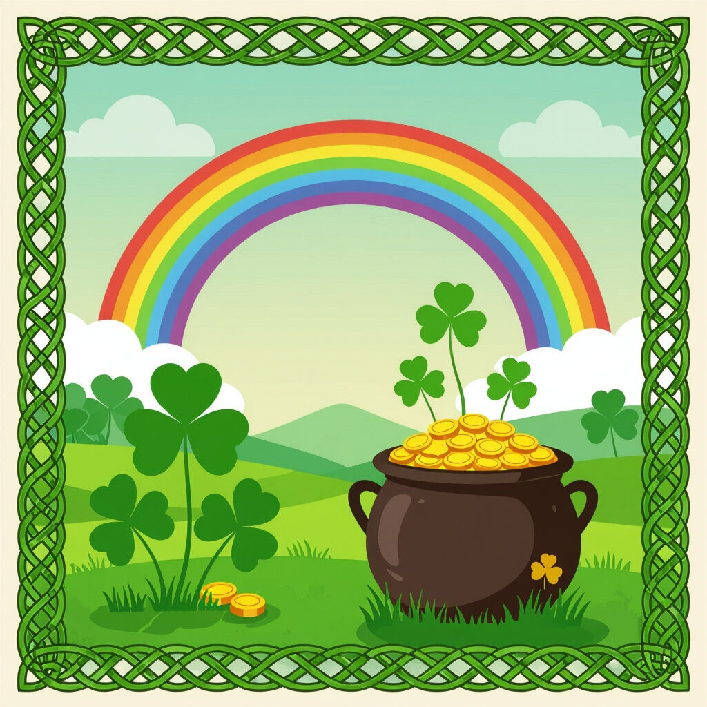 St. Patrick's Day Wallpaper - AI Generated Designs