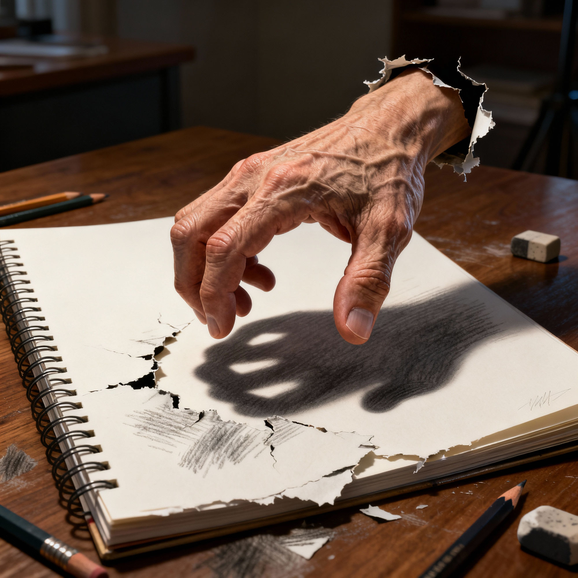 3d Hand Drawings Gallery - AI Generated Art