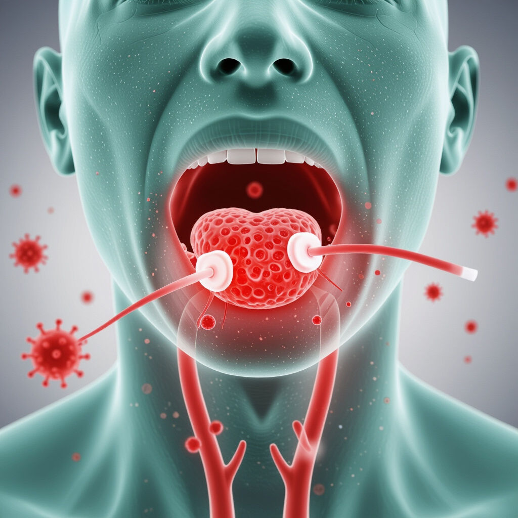 Picture Of Strep Throat - AI Generated Visuals