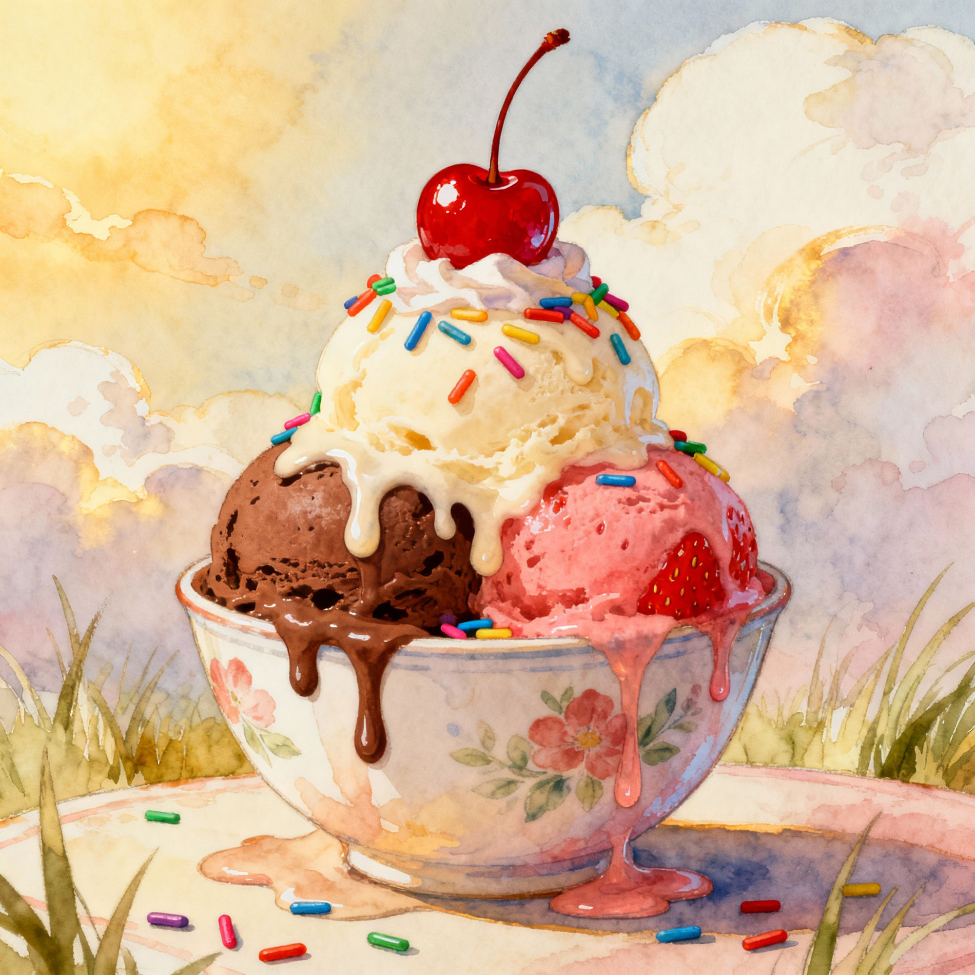 Dessert Drawings - Create Delicious Art With AI