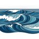 Generate Waves Drawing With AI