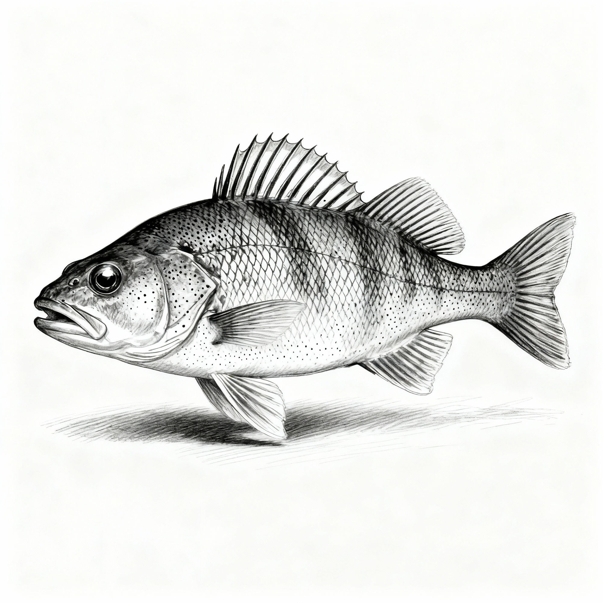 Walleye Drawing - Create Your Own AI Art