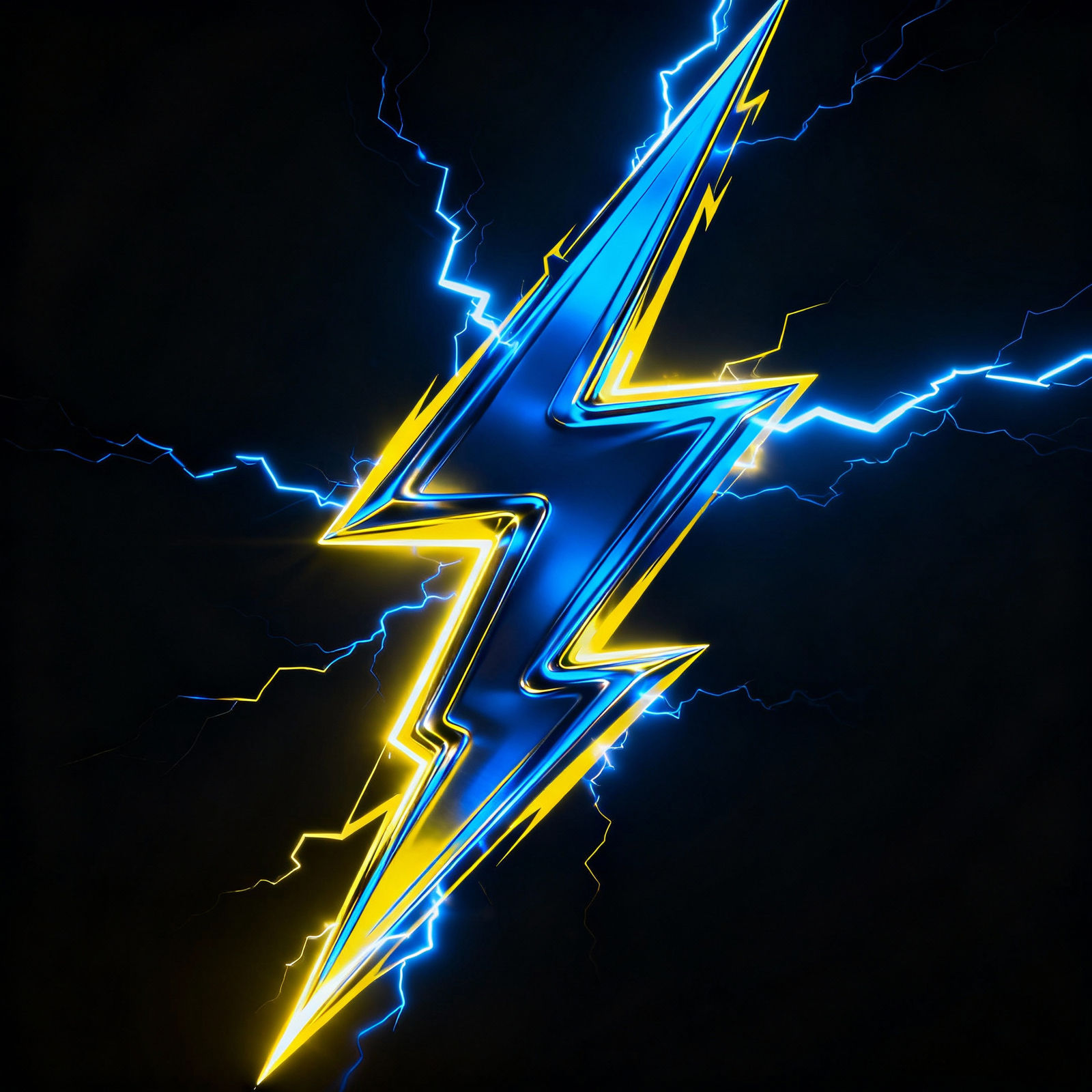 Lightning Bolt Clip Art - AI Generated Graphics