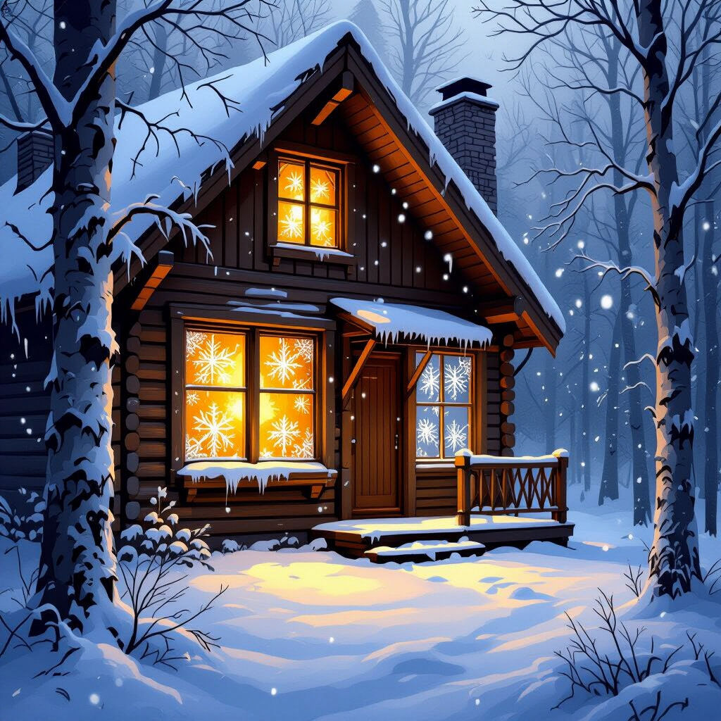 Winter Drawing Ideas - AI Generated Art