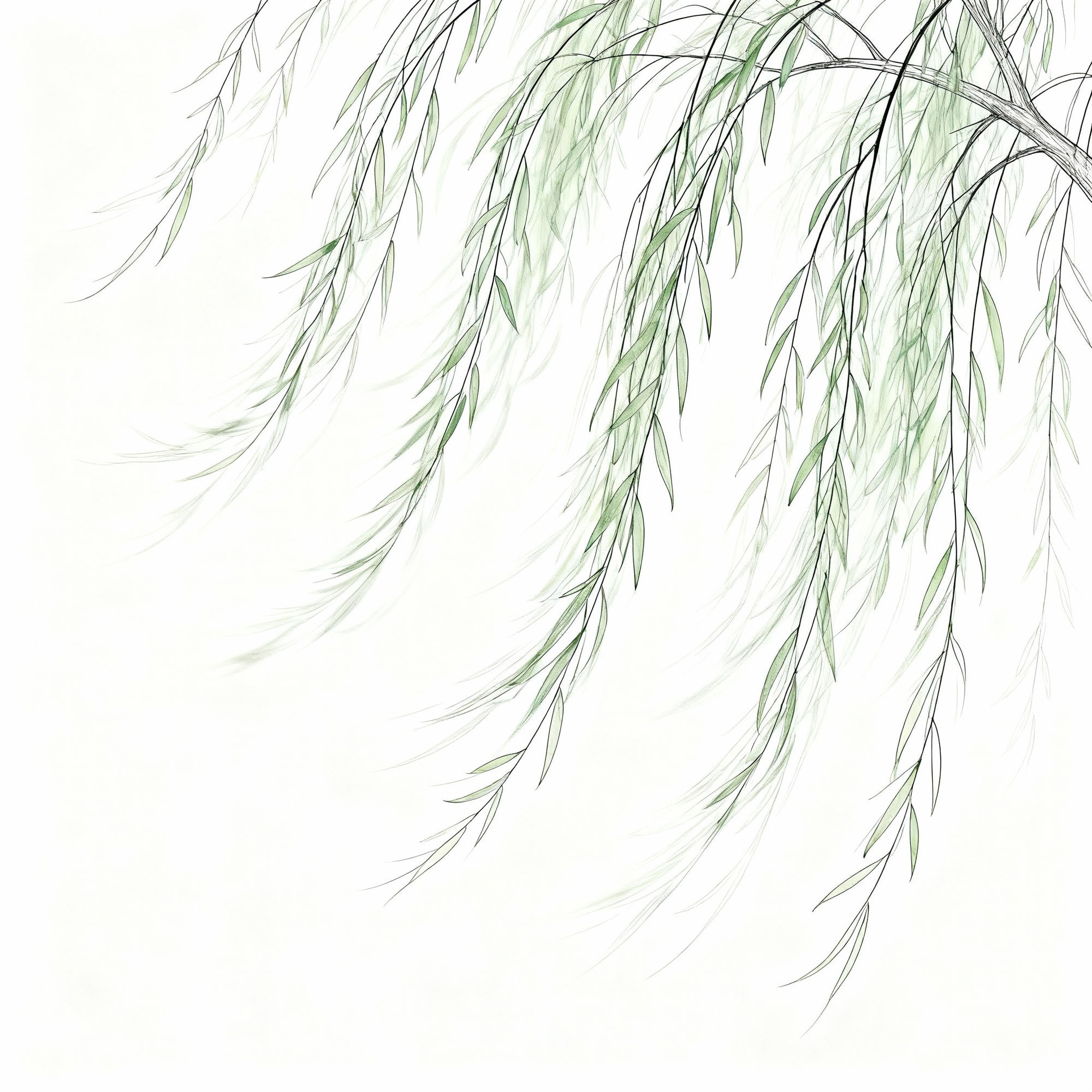 Easy Willow Tree Drawings - AI Art Gallery
