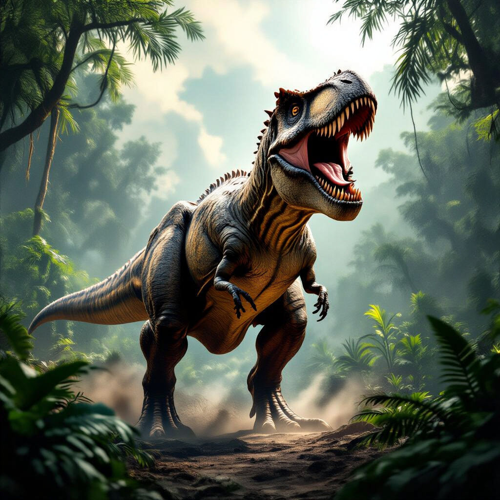 T-rex Images - AI Generated Dinosaur Art