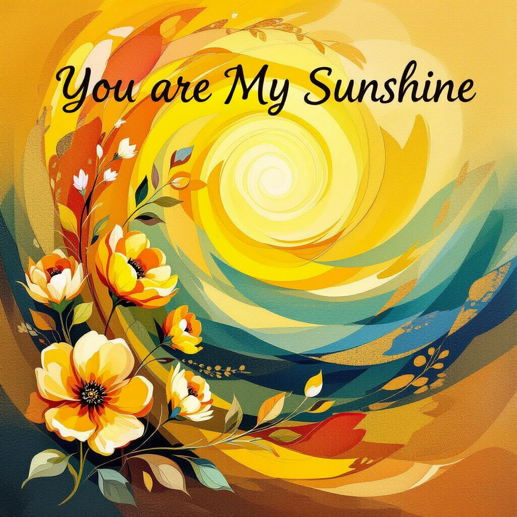 You Are My Sunshine Wall Art - Create Yours With AI