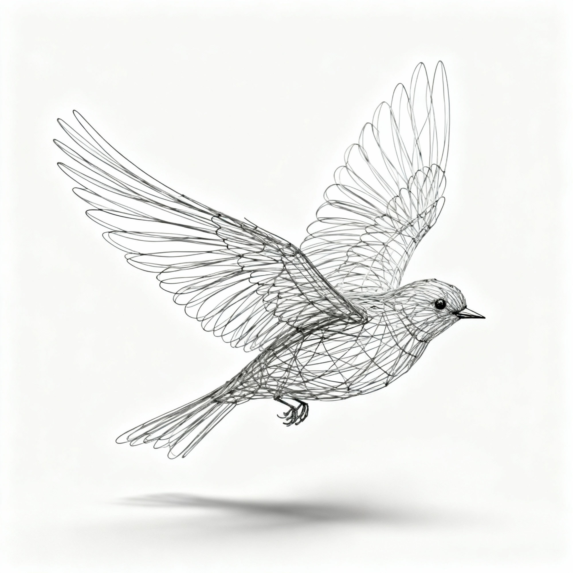 AI Wire Drawing Art Gallery - Create Your Own