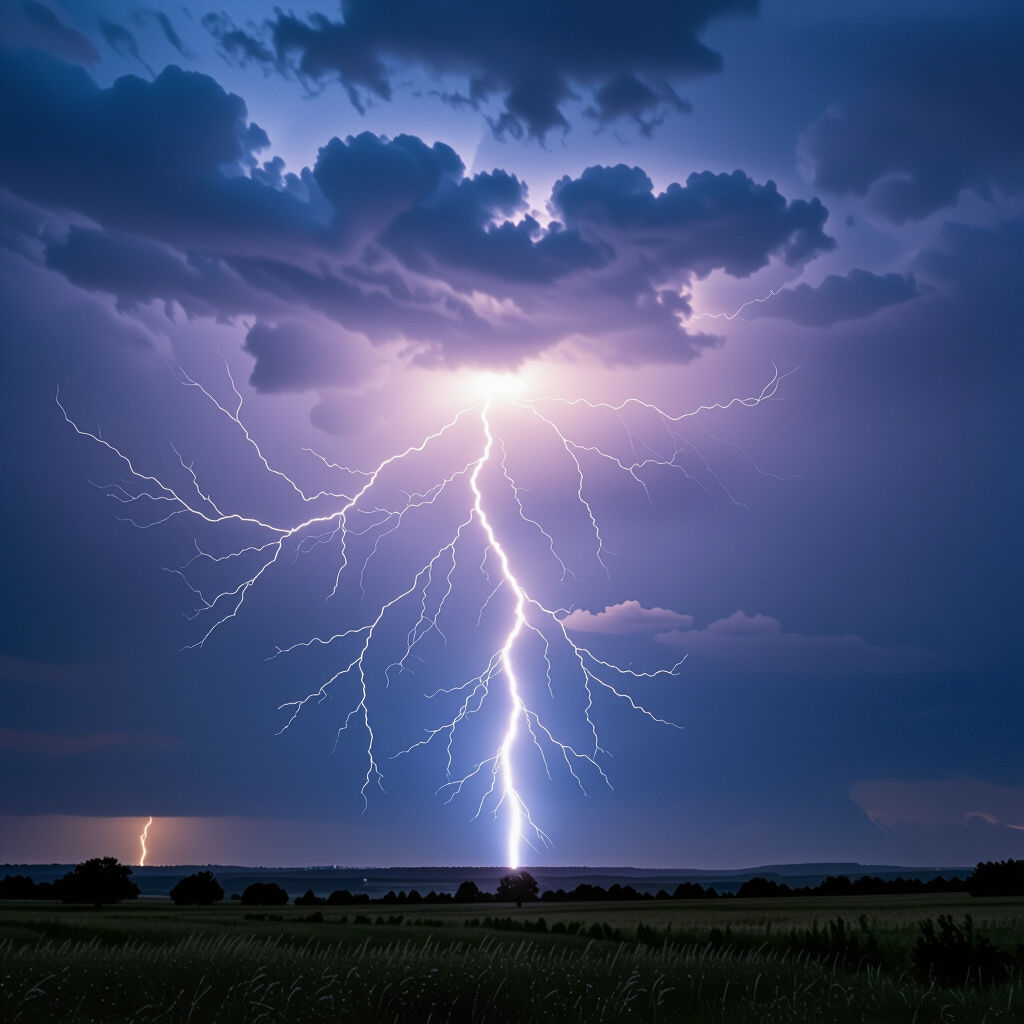 Pictures Of Lightning - AI Generated Art