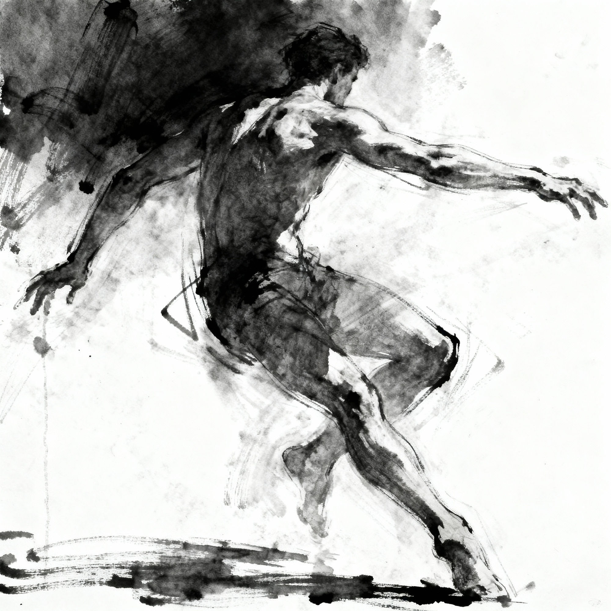Movement Drawing - AI Generated Art Gallery