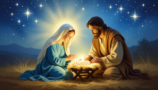 Religious Christmas Images - Free Download & AI Art