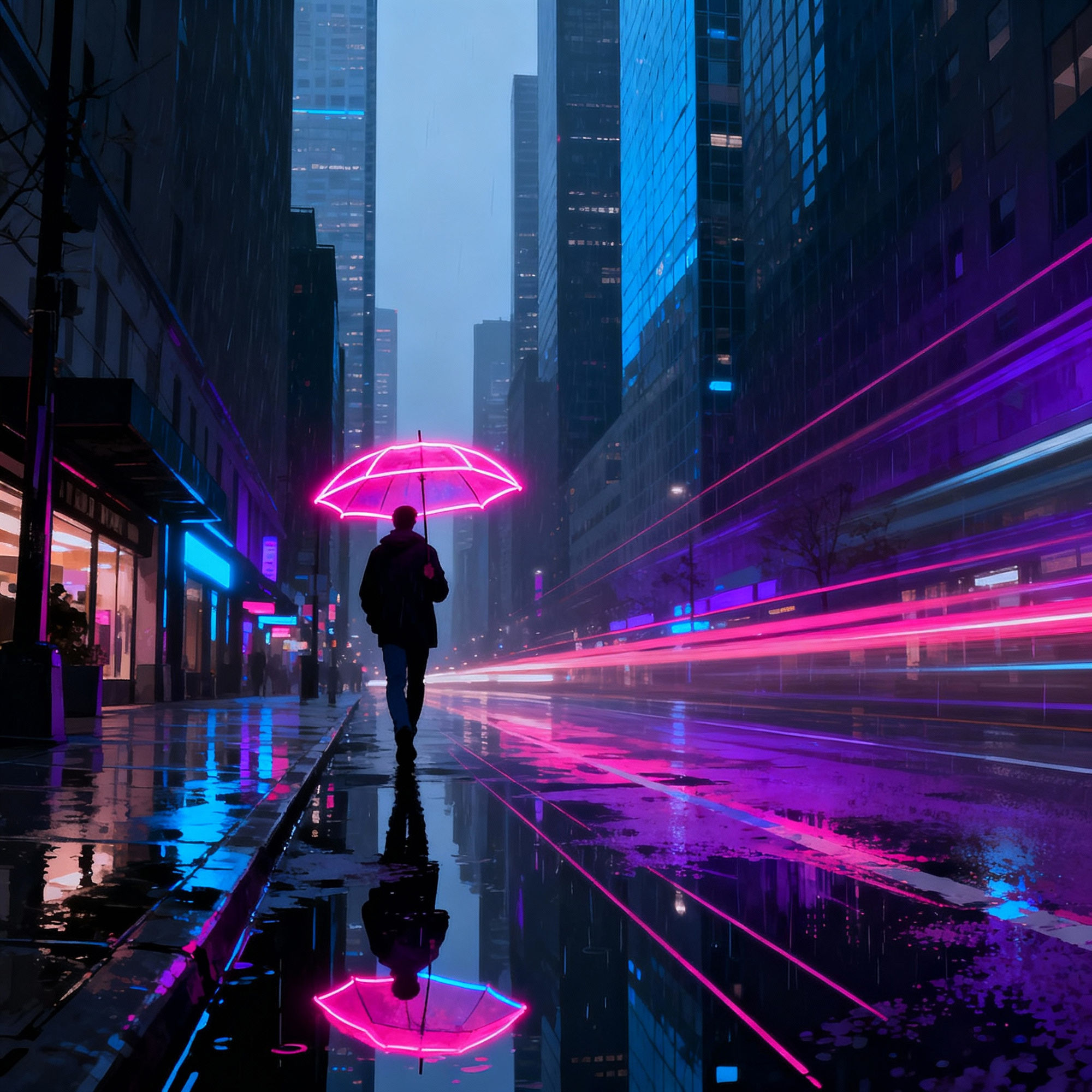 Raining Drawings - Create Your Own AI Art