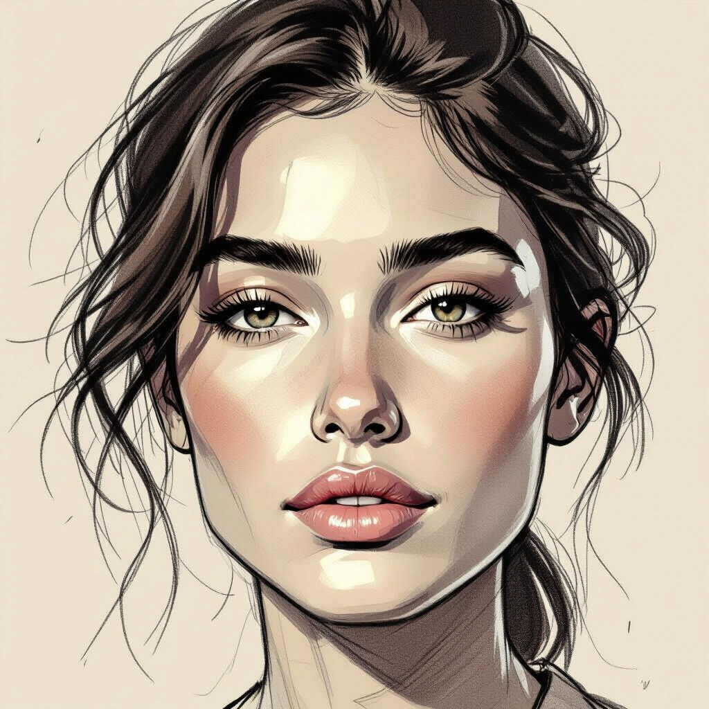Face Reference Drawing - Create Unique Portraits With AI