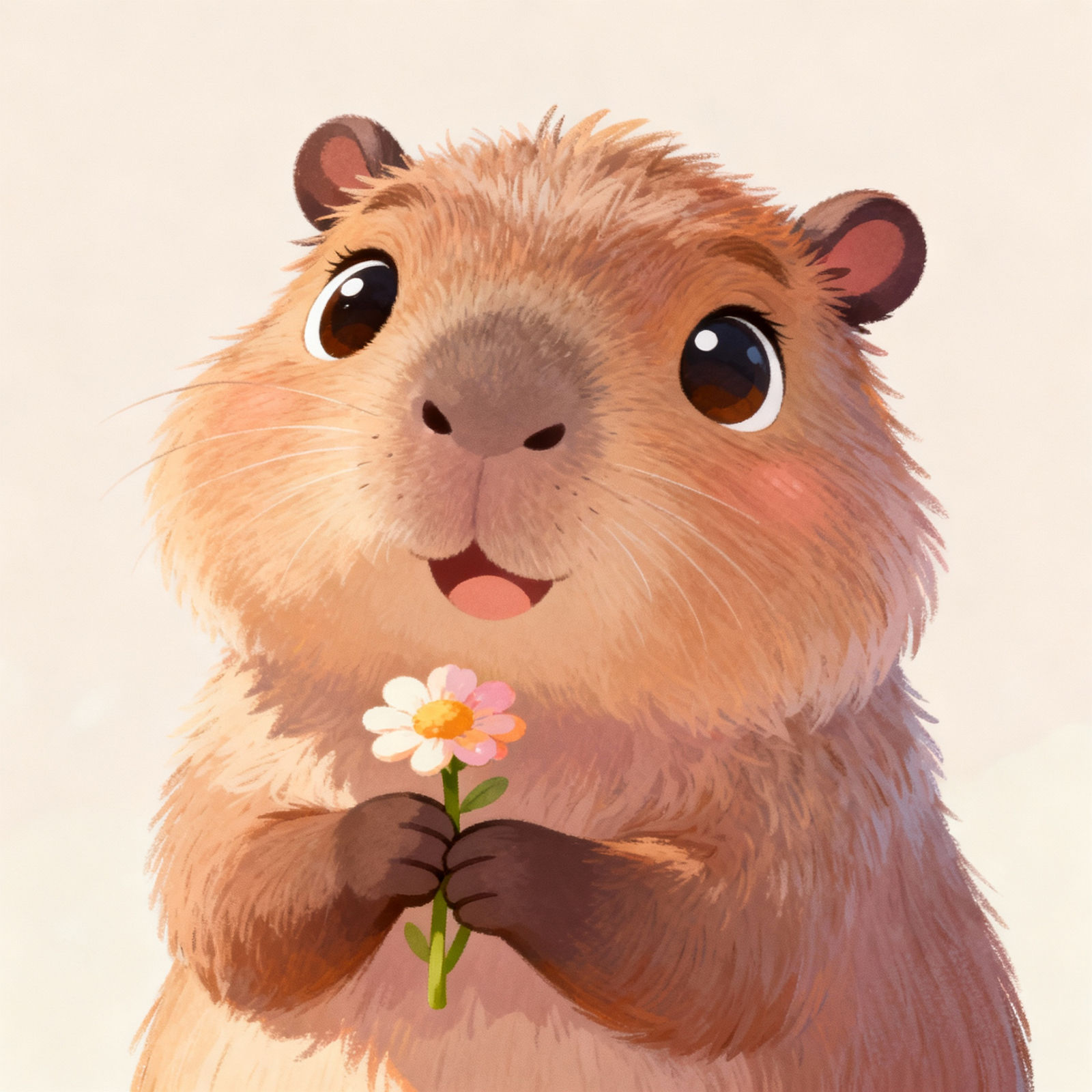 Cute Capybara Drawings - AI Generated Art