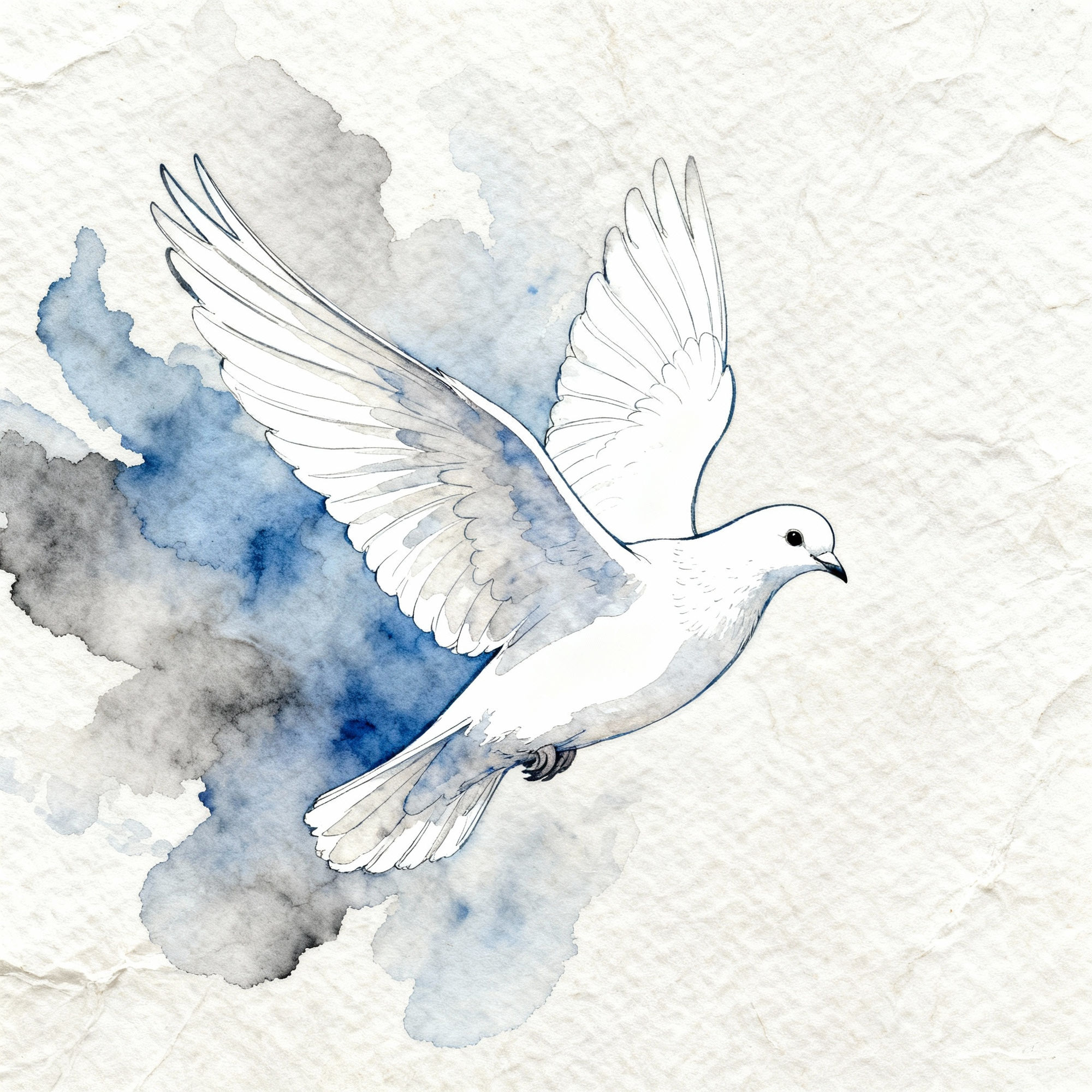 Easy Dove Drawing - AI Art Generator