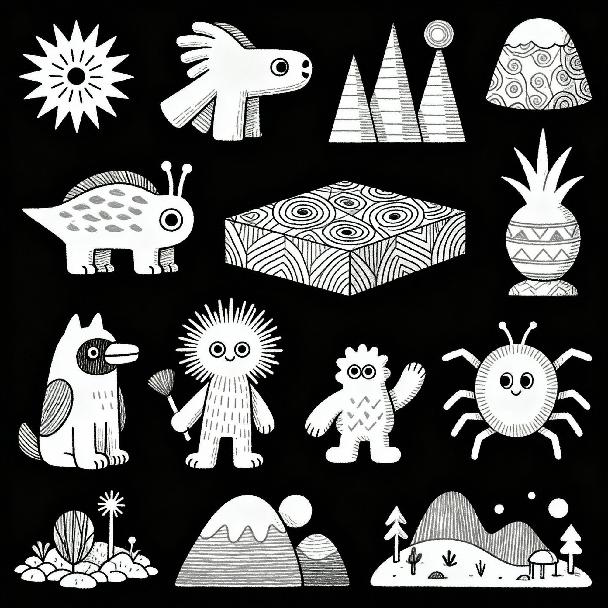 Cool Small Drawings - AI Generated Art Gallery