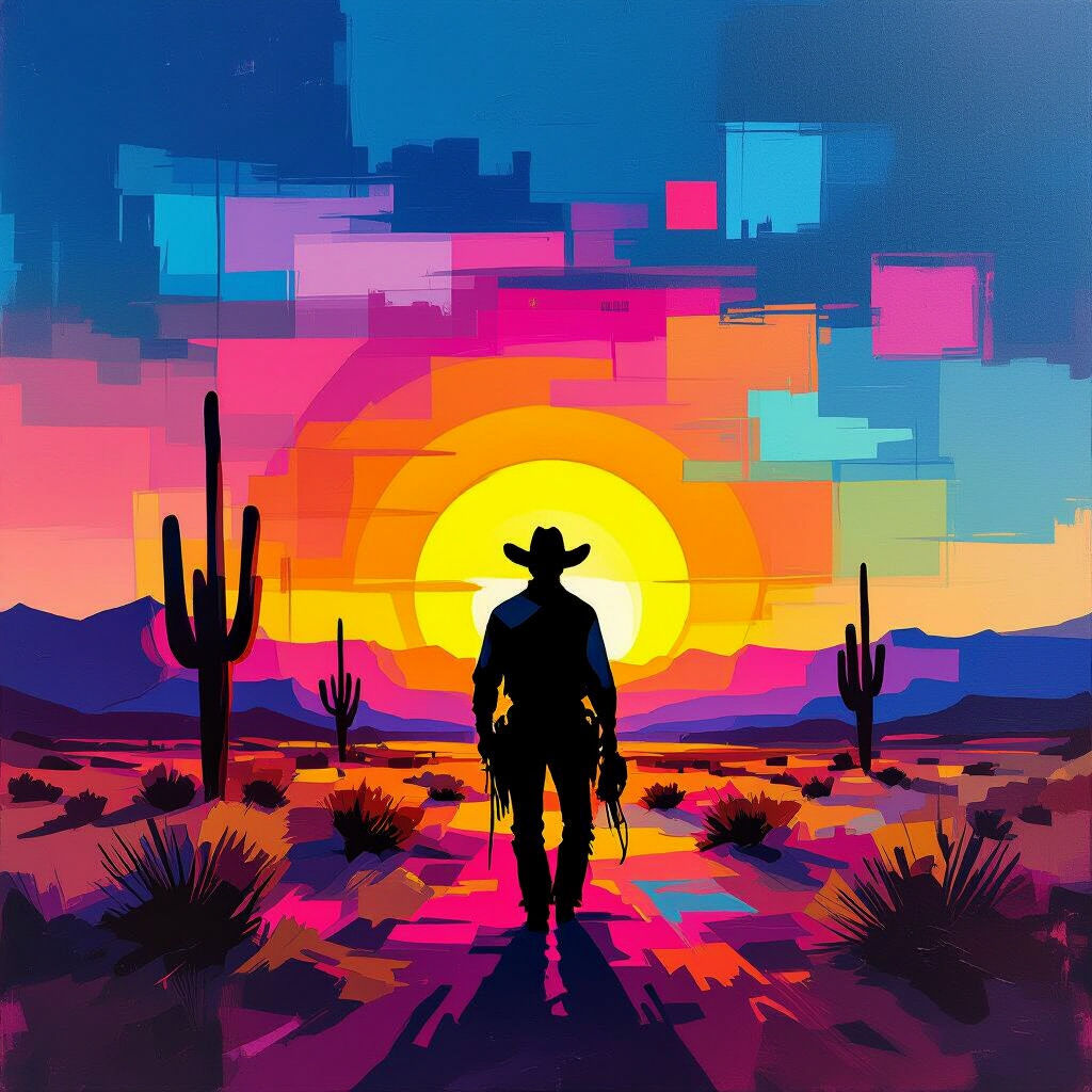 Modern Western Art - AI Generated Gallery