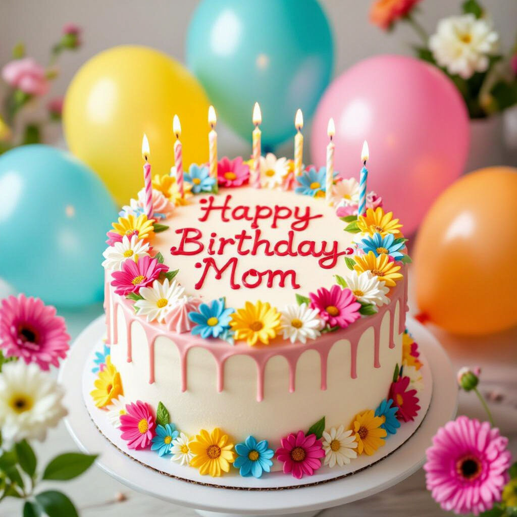 Happy Birthday Mom Images - Free AI Creations For Her Special Day