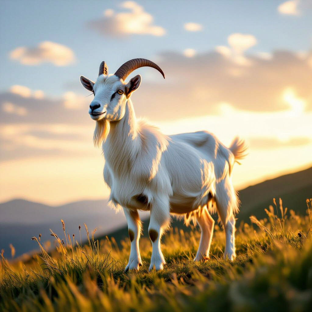 Goat Art - AI Generated
