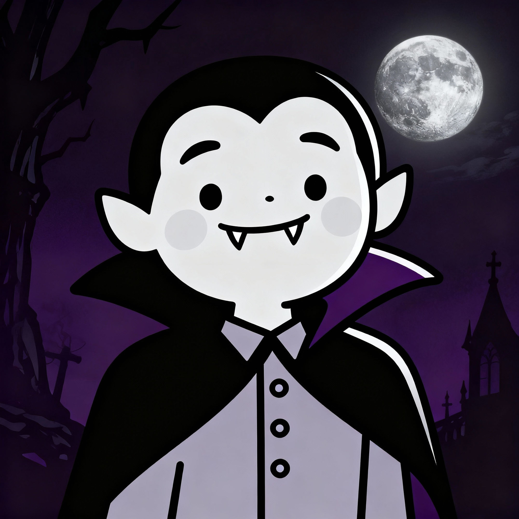 Vampire Easy Drawing - Create Your Own AI Art